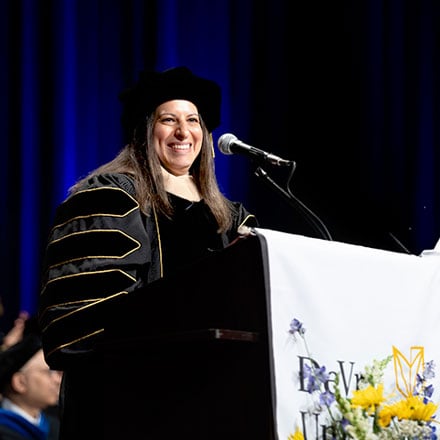 DeVry University's President and CEO Elise Awwad Delivers Empowering ...